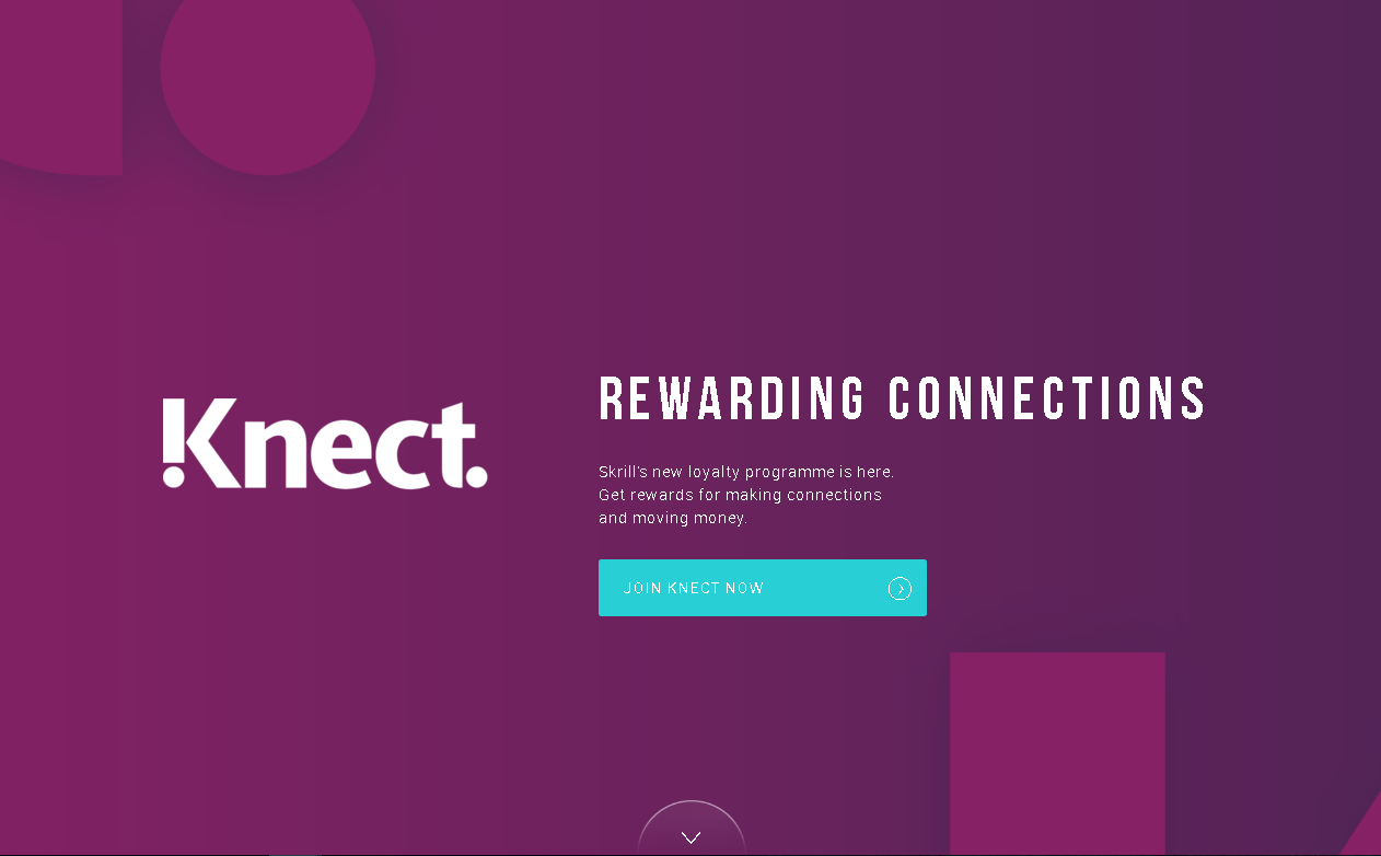 Knect - new loyalty program from Skrill. How does Knekt work? | Baxity
