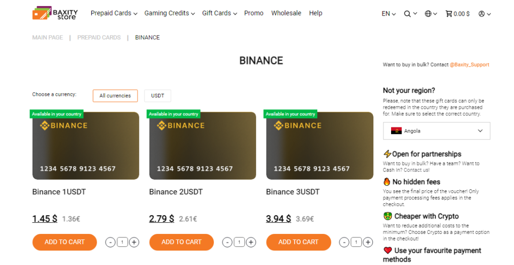 Como Comprar um Cartão Presente Binance em Angola: Um Guia Completo ...