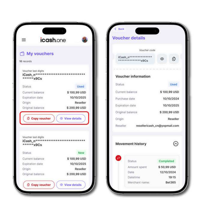 iCash.one and Vouchers Explained: Everything You Need to Know | Baxity
