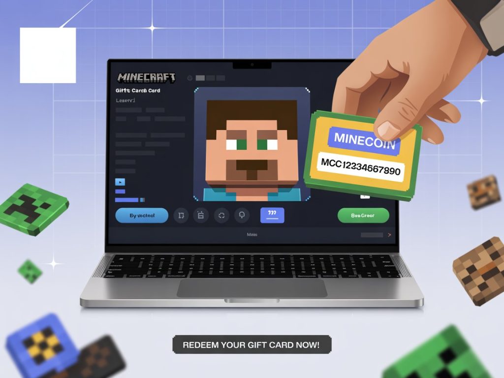 How to Redeem a Minecraft Gift Card Code for Minecoins | Baxity