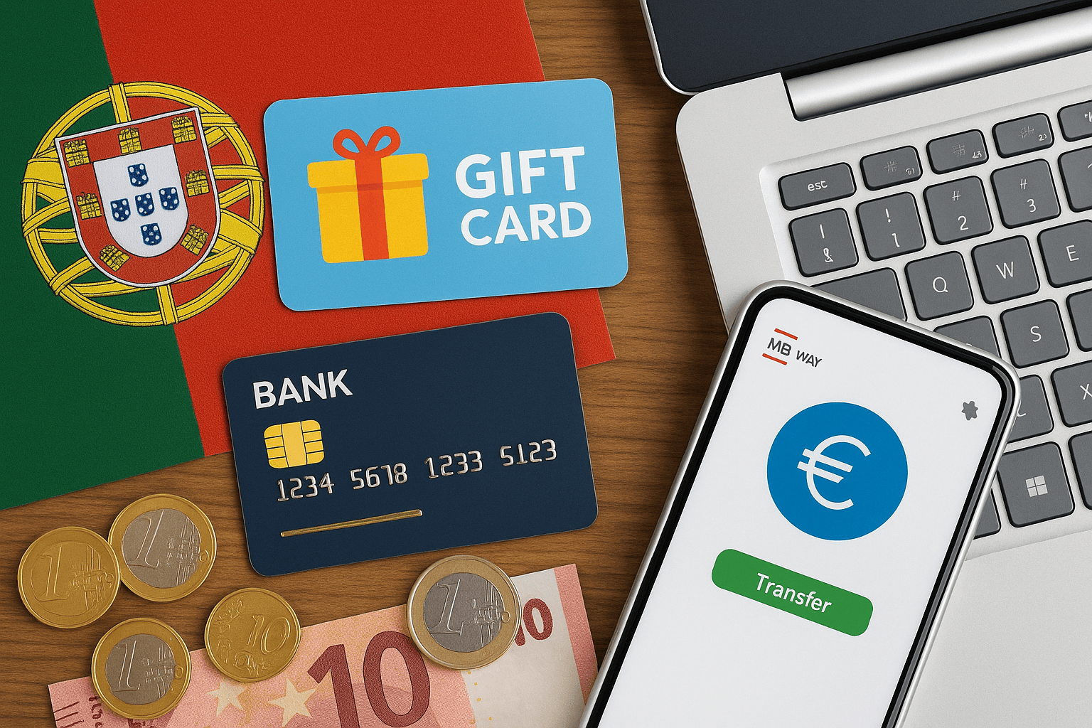 Buy Gift Cards with Bank in Portugal | Baxity